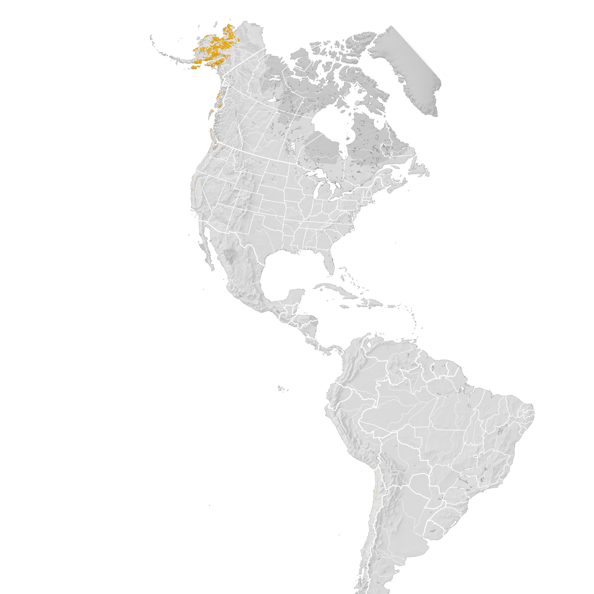 Surfbird - Range map: Post-breeding migration - eBird Status and Trends