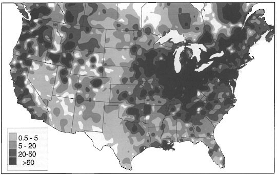 European Starling Map
