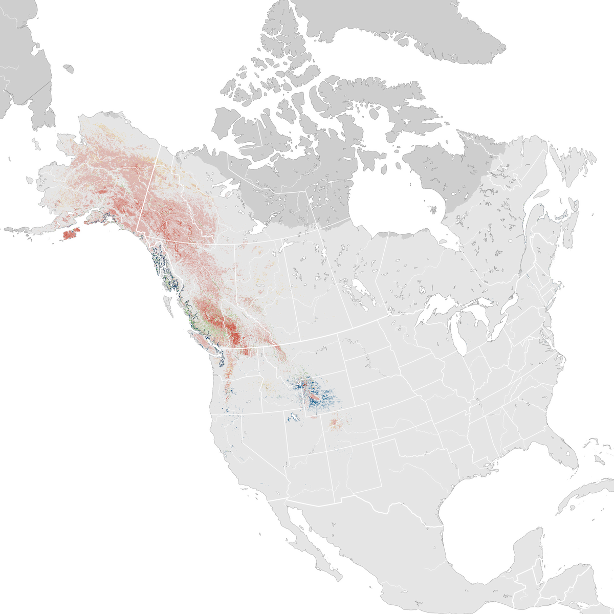 Barrow's Goldeneye - Abundance map - eBird Status and Trends