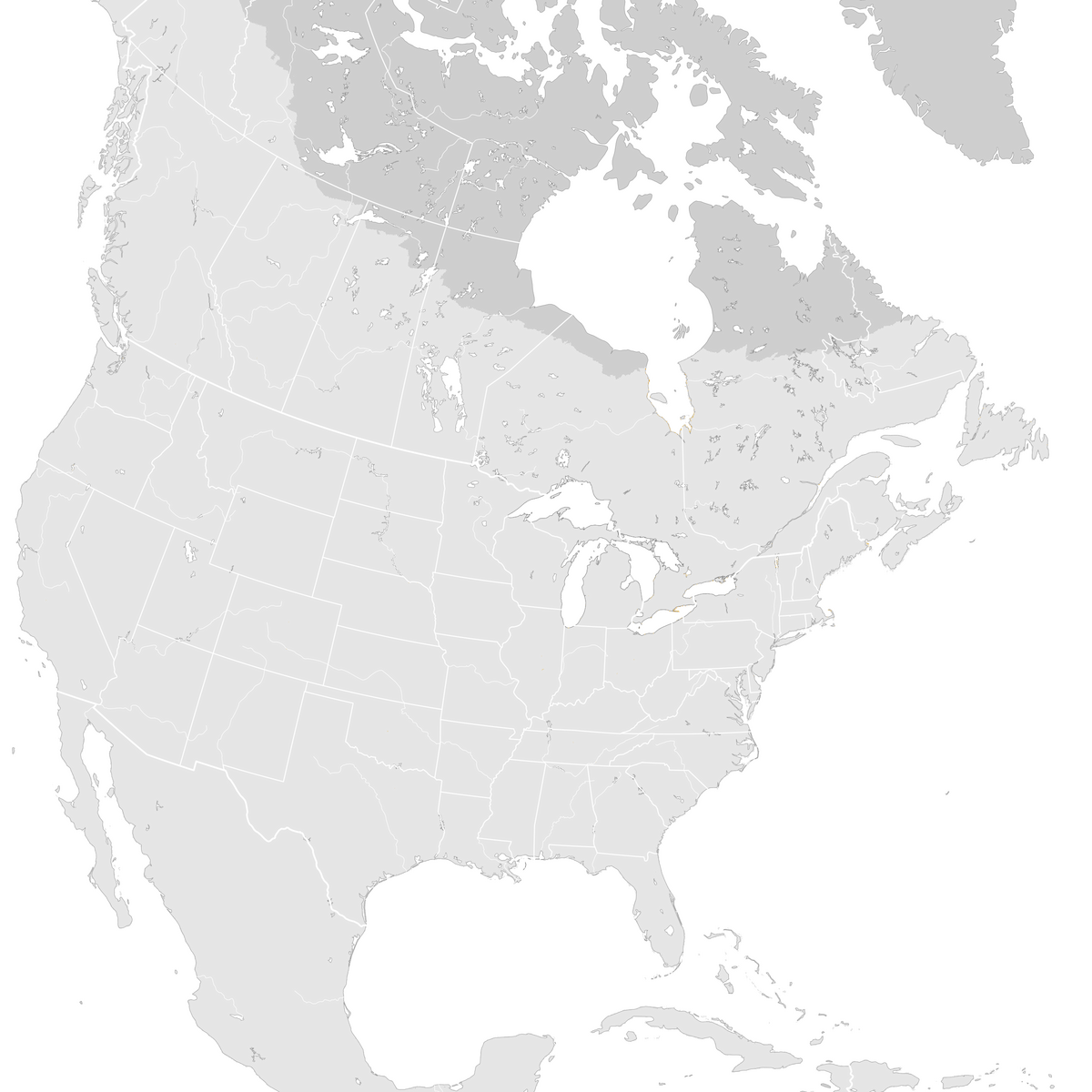 Little Gull - Abundance map: Post-breeding migration - eBird Status and ...