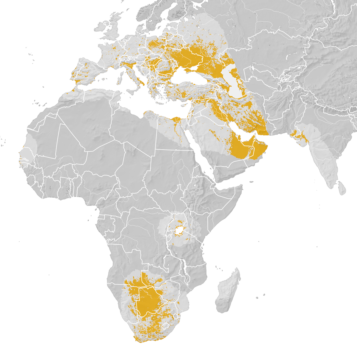 Little Bittern - Range map: Post-breeding migration - eBird Status and ...