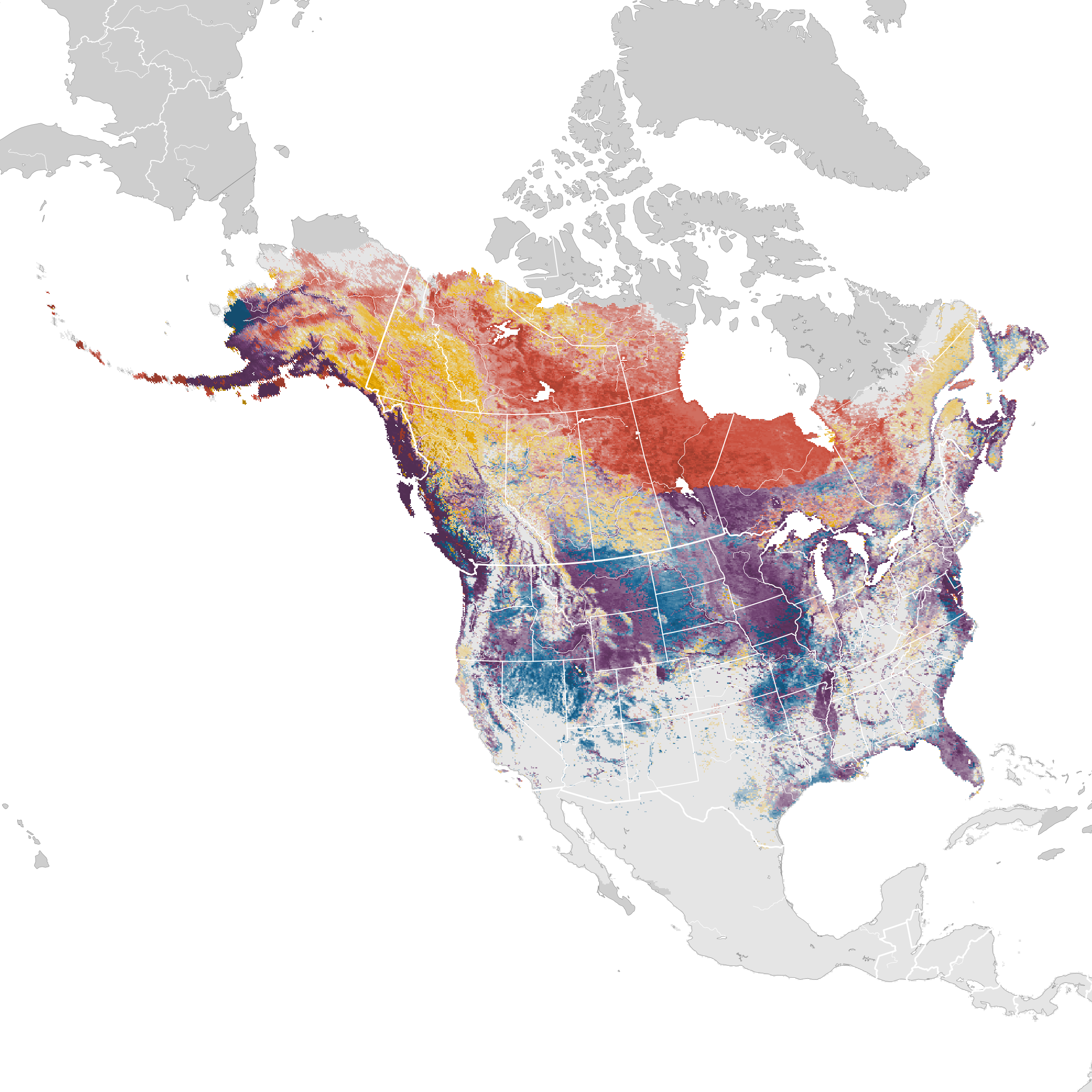 Distribution Of The Eagles