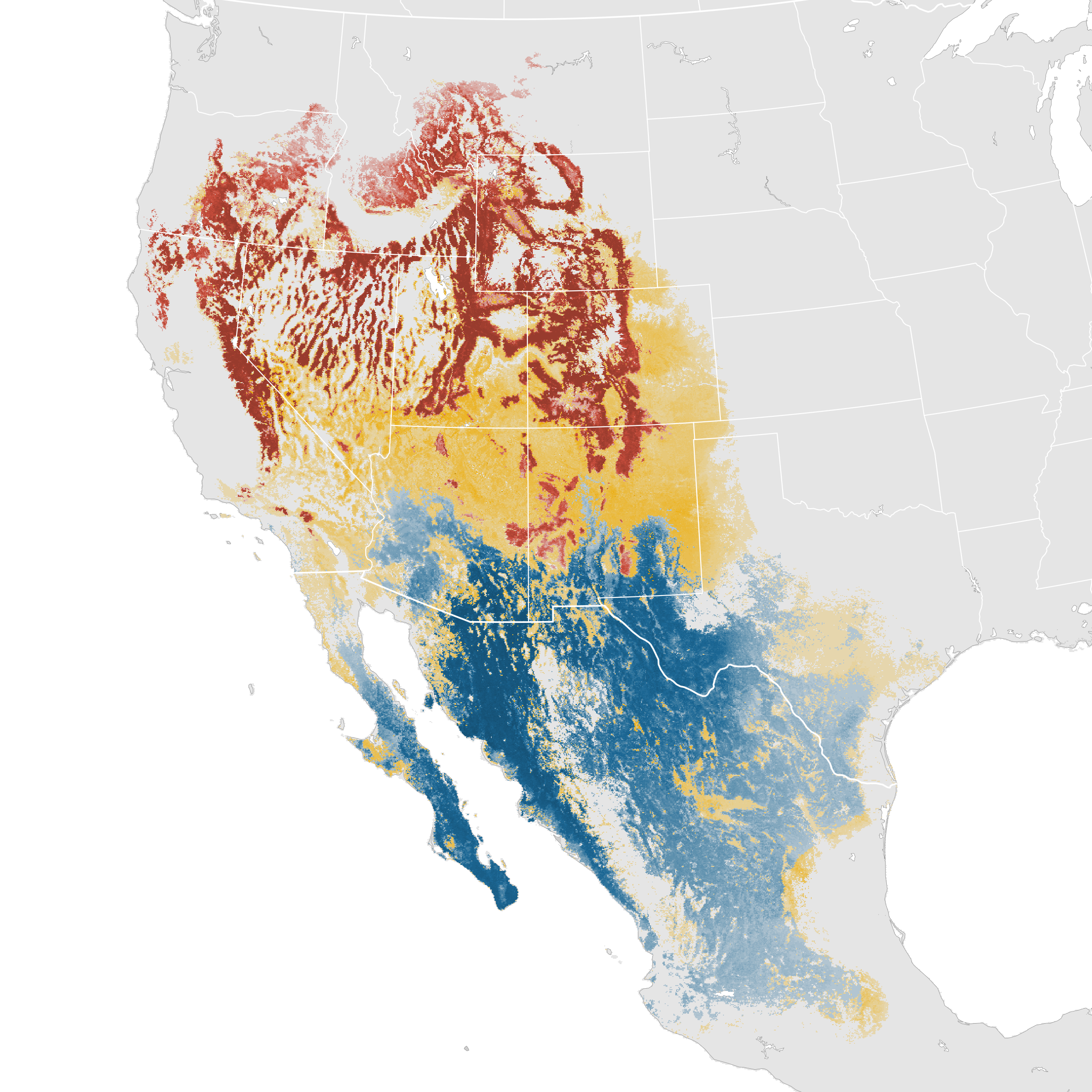 Mapa De La Vertiente Occidental De Colorado Colorado Luchó Contra Un