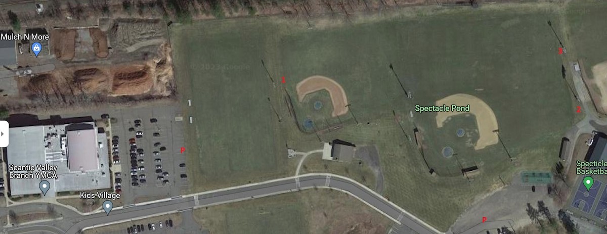 eBird Checklist - 8 Apr 2024 - Spectacle Pond Recreational Area - 1 species