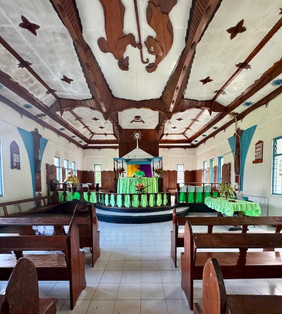 ML642180708 - Habitat: Soso village church interior - Macaulay Library